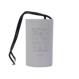 R-ROB2/10-CAP40UF, Capacitor 40µF ±5%, 450V, monofásica en 127 volts ...